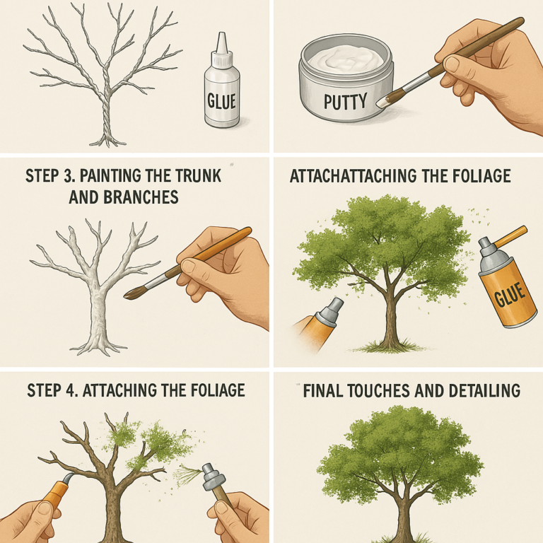 How to Make Realistic Trees for Model Making: A Step-by-Step Guide ...