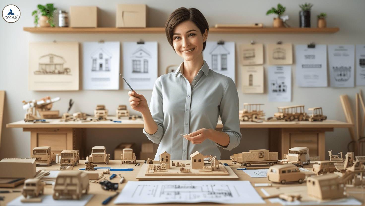 Why Plywood Is the Best Material for Miniature Models – Maadhu Creatives
